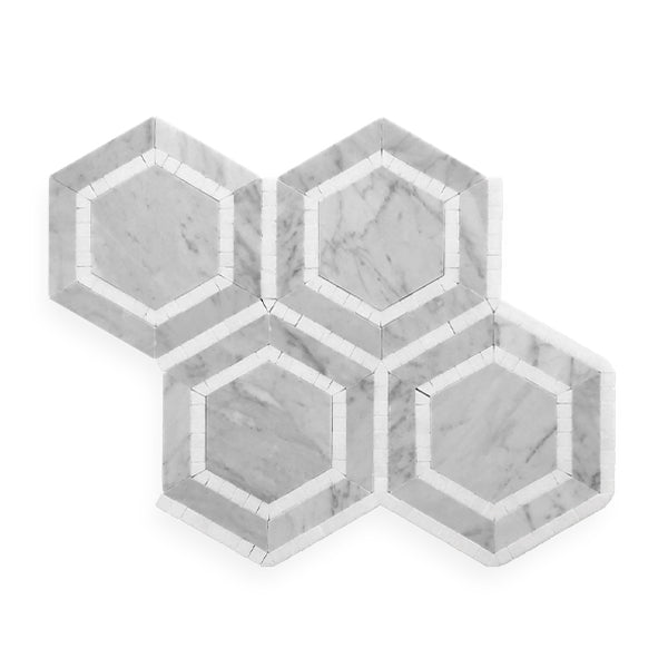 Shadow Hex Mosaic – Tilermade P/L